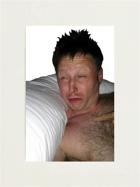 Hq Guy Limmy Waking Up Meme Photographic Print For Sale By