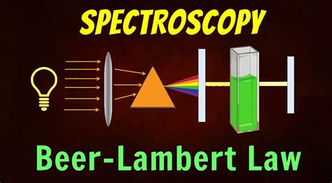 Verification Of Beer Lambert Law Using Spectrophotometer At Amy Palmer Blog