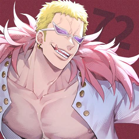 Donquixote Doflamingo One Piece Drawn By Yoshicha Danbooru