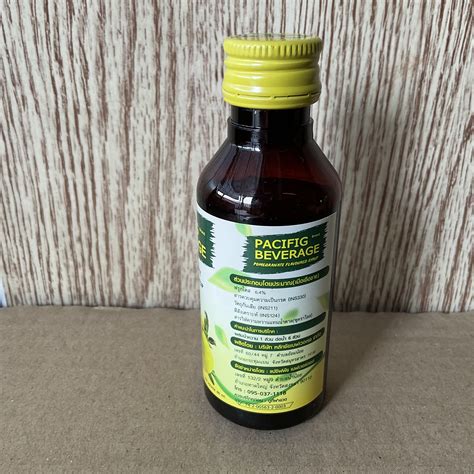 น้ำหวานเข้มข้นรสกล้วยผสมทับทิม1ขวด Momju Thaipick