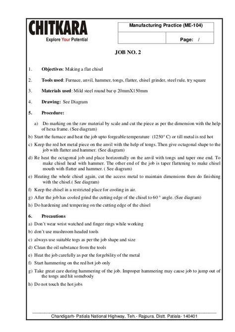 [43 ] 3workshop lab manual for engineering 1st year basics of