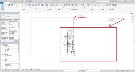 How To Check If Floor Plan Crop Region Contains Any 3d Element Autodesk Community