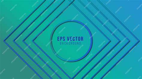 Premium Vector Green Gradient Line Shape Background Abstract Eps Vector