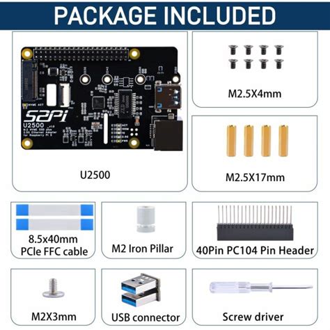 เพิ่มพอร์ต 2 5gbe และ Nvme Ssd ให้กับ Raspberry Pi 5 Sbc ด้วย 52pi W01 U2500 Hat Cnx Software