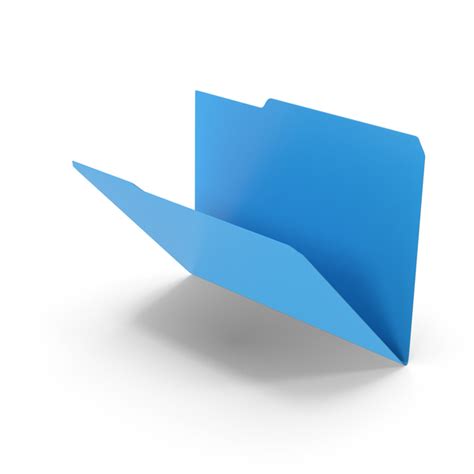 Blue File Folder PNG Images PSDs For Download PixelSquid S122661923