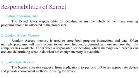 Kernels And Its Types Pptx Operating Systems Computer Software