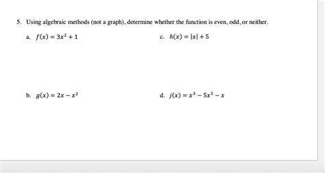 solved using algebraic methods not a graph determine