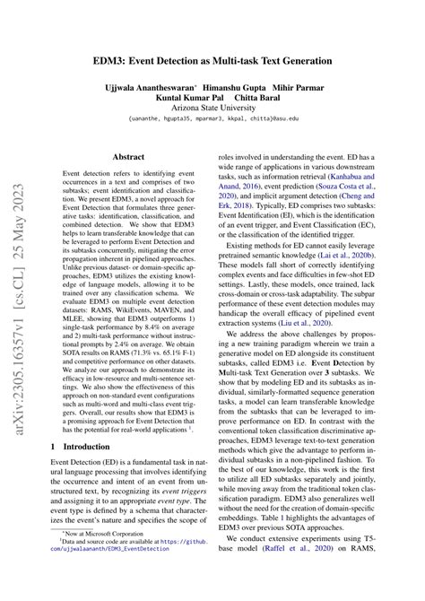 pdf edm3 event detection as multi task text generation
