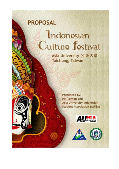 Pdf Indonesian Culture Festival 2012 The Proposal