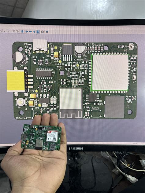 Hardwaredevelopment Embeddedsystems Pcbdesign Innovationinprogress Esp32 Pcb Iot Simcon