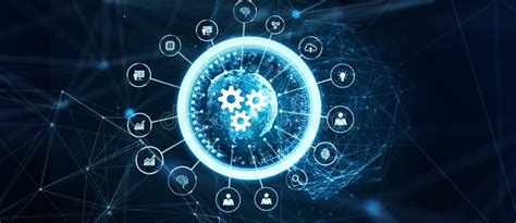 Business Technology Internet And Network Concept Automation Software Technology Process