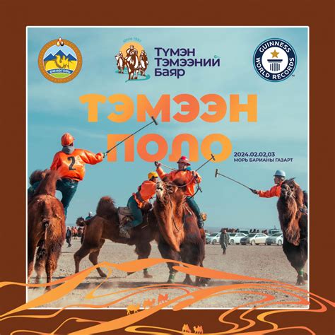 Тэмээн поло тэмцээнд найман баг өрсөлдөж байна