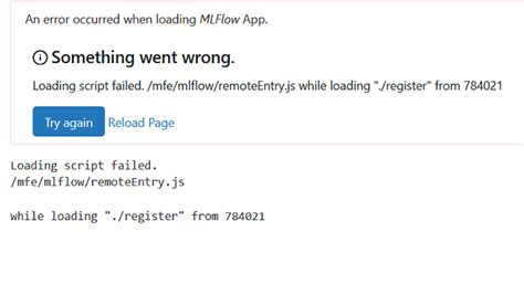 Mlflow Loading Script Failed Databricks Community 4110
