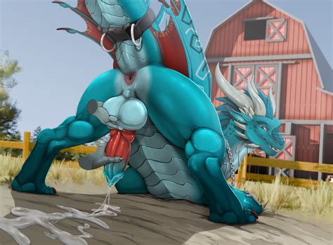 Rule Anus Balls Blue Body Blue Pawpads Blue Penis Blue Scales Claws Dragon Feral Genitals