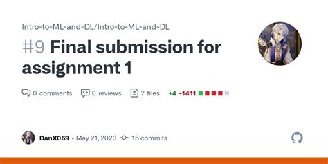 Final Submission For Assignment 1 By Danx069 · Pull Request 9 · Intro
