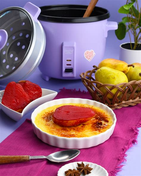 Poached Pear Creme Brulee So Yummy Video Recipes Easy Dinner Ideas And Healthy Snacks So Yummy