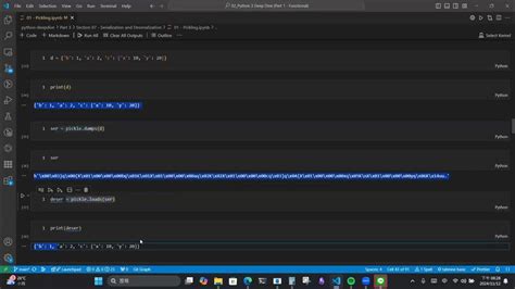 第二屆【python deep dive 3】week 6 serialization and deserialization（1 4