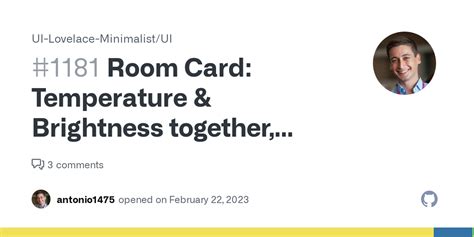 room card temperature and brightness together plus custom temperature