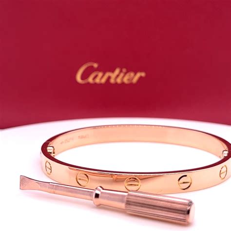 Cartier Love Bracelet Rose Gold For Sale At 1stdibs
