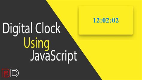 Digital Clock Using HTML CSS And JavaScript BoltedDesigns YouTube