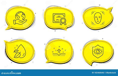 Face Detection Facial Recognition Technology Concept Tiny Characters Scanning Face Id On