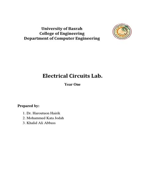 lab experiment pdf amplitude capacitor