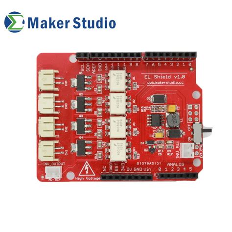 Купить Эль щит для Arduino Uno R3 в интернет магазине с бесплатной