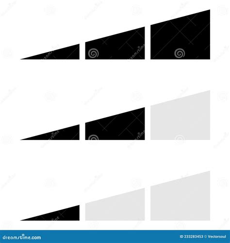 Progress Meter With Different Emotions Measuring Gauge Indicator Vector Illustration Black