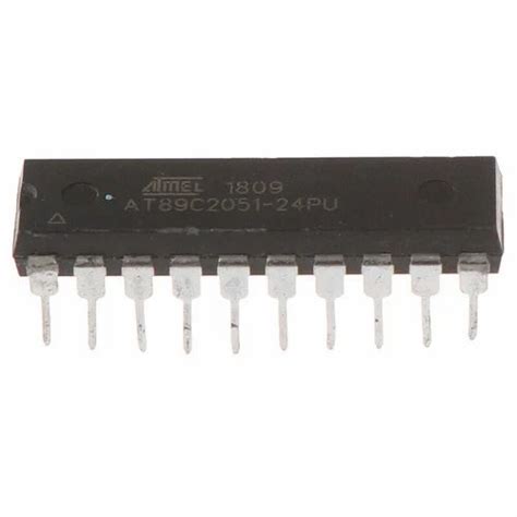 1pc At89c2051 24pu 8 Bit Cmos Microcontroller 24 Mhz Di Lt At Rs 1379