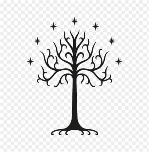 Tree Of Gondor Vector Logo Free Download 463507 TOPpng