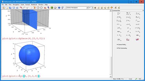 11 mathematics with matlab mupad 3d graphics youtube