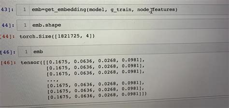 Help Error When Training Embedding Questions Deep Graph Library