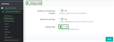Como Activar Modo Debug En Prestashop 17