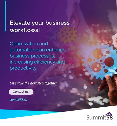 Summit58 On Linkedin Business Workflow Processautomation Performance Productivity
