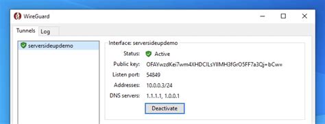 How To Configure A WireGuard Windows 10 VPN Client Server Side Up