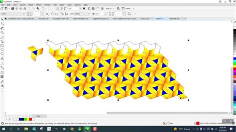 corel draw tips and tricks draw this pattern and have fun part 2 clone