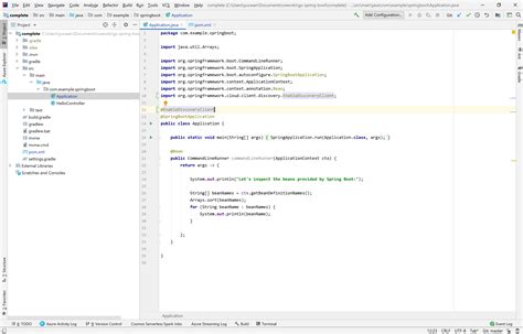 Introduction To Azure Spring Cloud With Intellij Idea