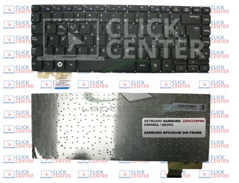 TECLADO SAMSUNG NP530U4B NP530U4C NEGRO ESPAÑOL – Click Center