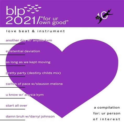 Dj Blackpower Blp2021 For Ur Own Good” Lyrics And Tracklist Genius