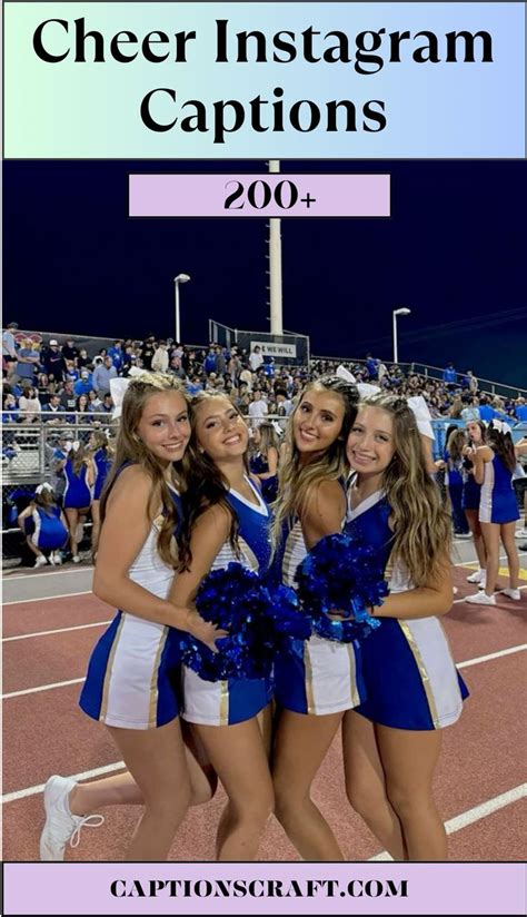 200 Cheer Instagram Captions That Bring Energy Sass And Spirit To