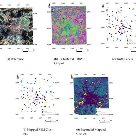 Landsat 8 Sentinel 2 Fusion Clustered Rbm Output Mapped To Labels From