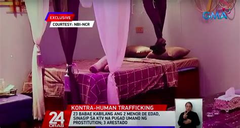 23 Babae Kabilang Ang 2 Menor De Edad Nasagip Sa KTV Bar Sa Pasig Na Pugad Umano Ng