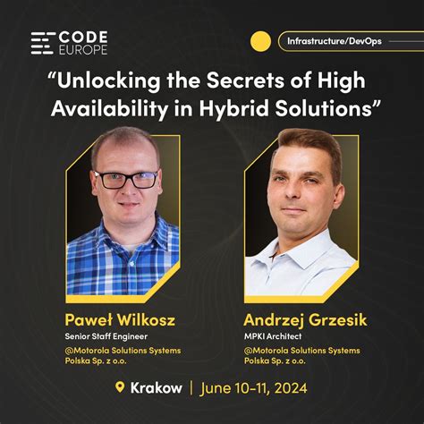 Code Europe On Linkedin Infrastructure Devops Codeeurope24 Onprem