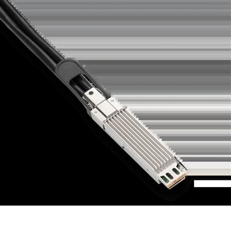 英伟达 Nvidia Mellanox 兼容 Dac 1m双端口 800gb S Osfp 鳍片转2×400gb S Osfp 平顶无源铜分支线缆 Naddod