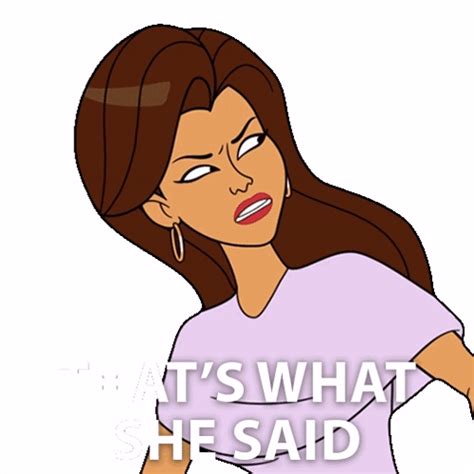 Thats What She Said Lucy Suwan Sticker Thats What She Said Lucy Suwan
