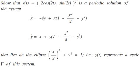 polar coordinates show that the parameterized curve is a periodic