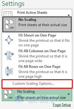 How To Increase Font Size For Printing In Excel 2 Suitable Ways