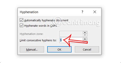 Cách Kích Hoạt Hyphenation Trong Word Tạo Dấu Gạch Nối