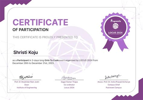 Shristi Koju On Linkedin Hi Everyone I Am Glad To Share That I Had Attended The 3 Days Long Girls