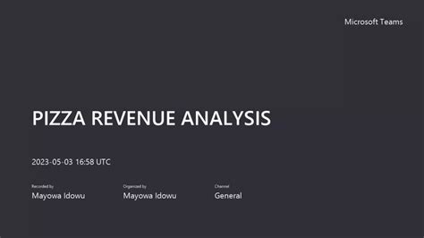 [video] Mayowa Idowu On Linkedin Datacleaning Dataanalysis Powerbidashboard Powerbi